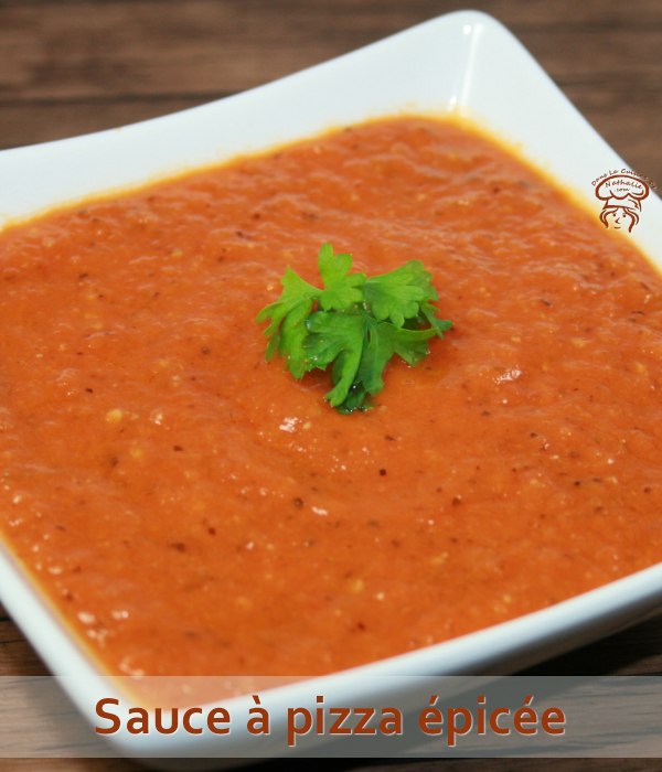 Sauce à pizza épicée - Facile a préparer et se congèle bien.