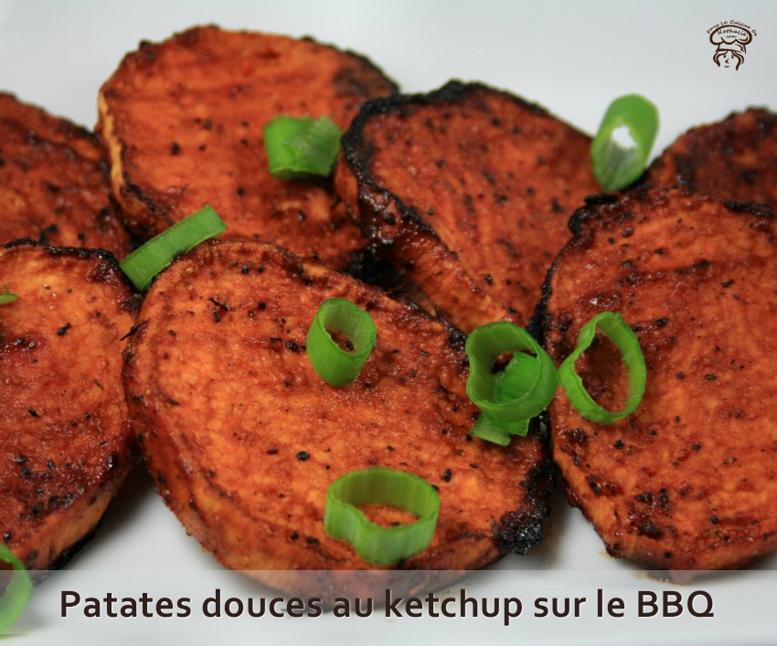 Patates douces au ketchup sur le BBQ - Accompagnement parfait pour l'été