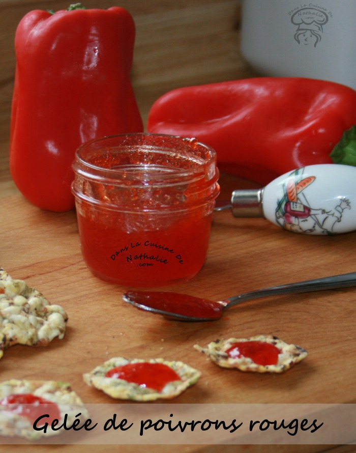 Gelée de poivrons rouges - Mise en conserve sécuritaire